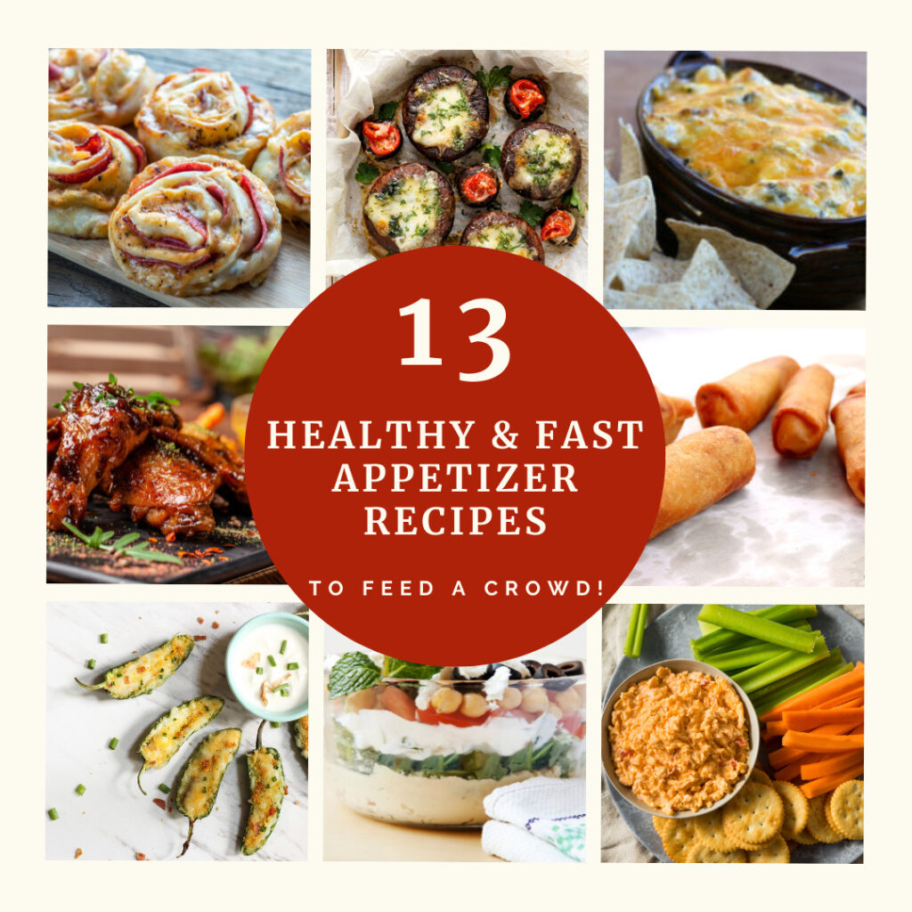 13 Healthy Easy Appetizer Recipes For Parties - Perfect Finger Foods!