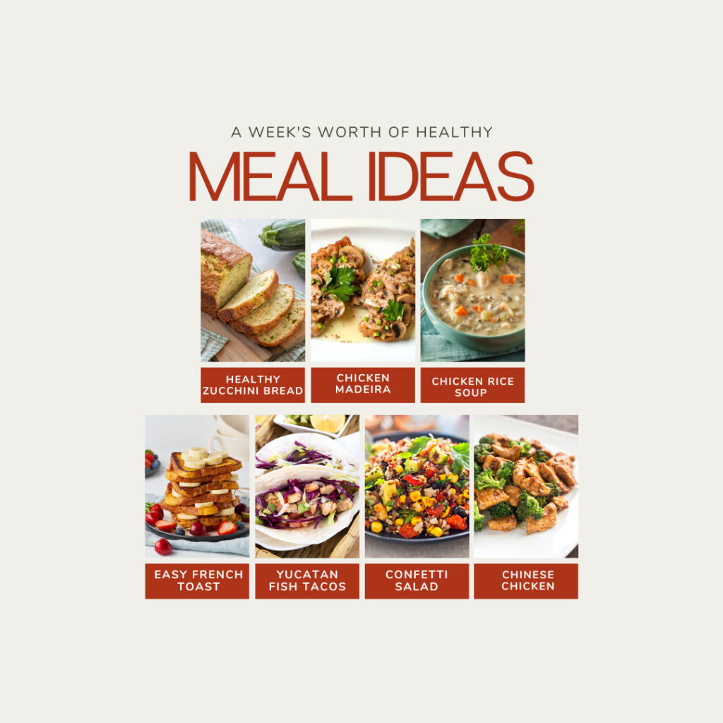 A Week of Healthy Meals with WW (Wellness Works) Points!