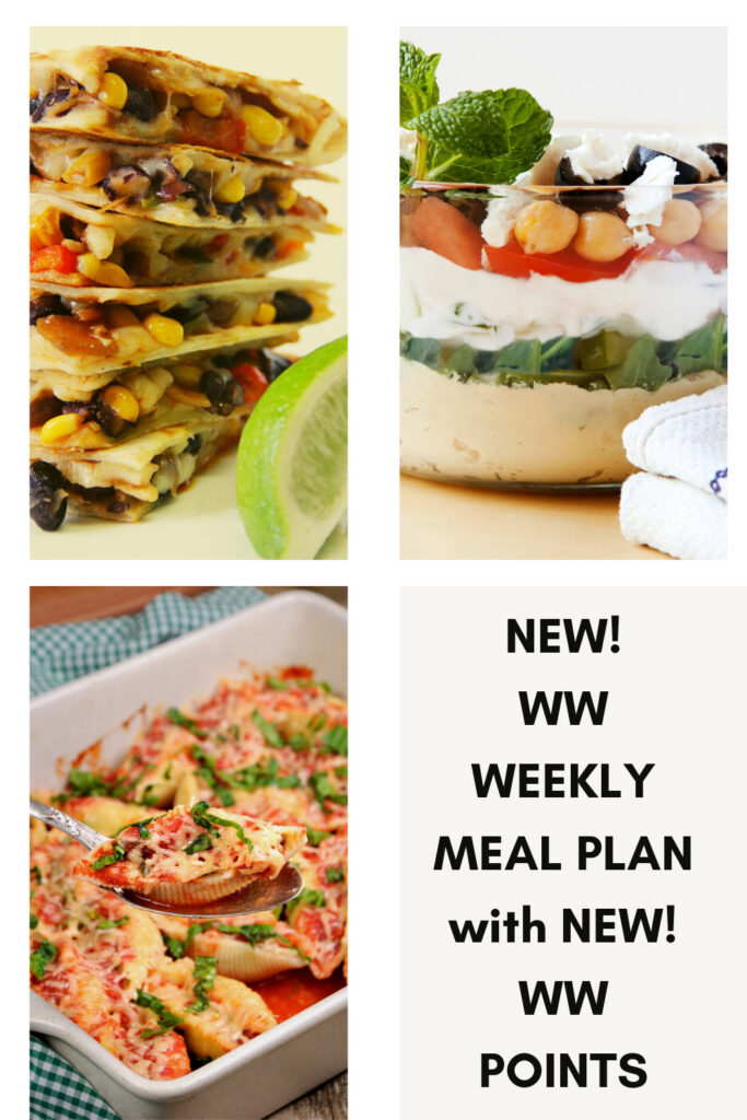 "Fuel Your Week with WW Points: A Delicious & Healthy Meal Plan!
