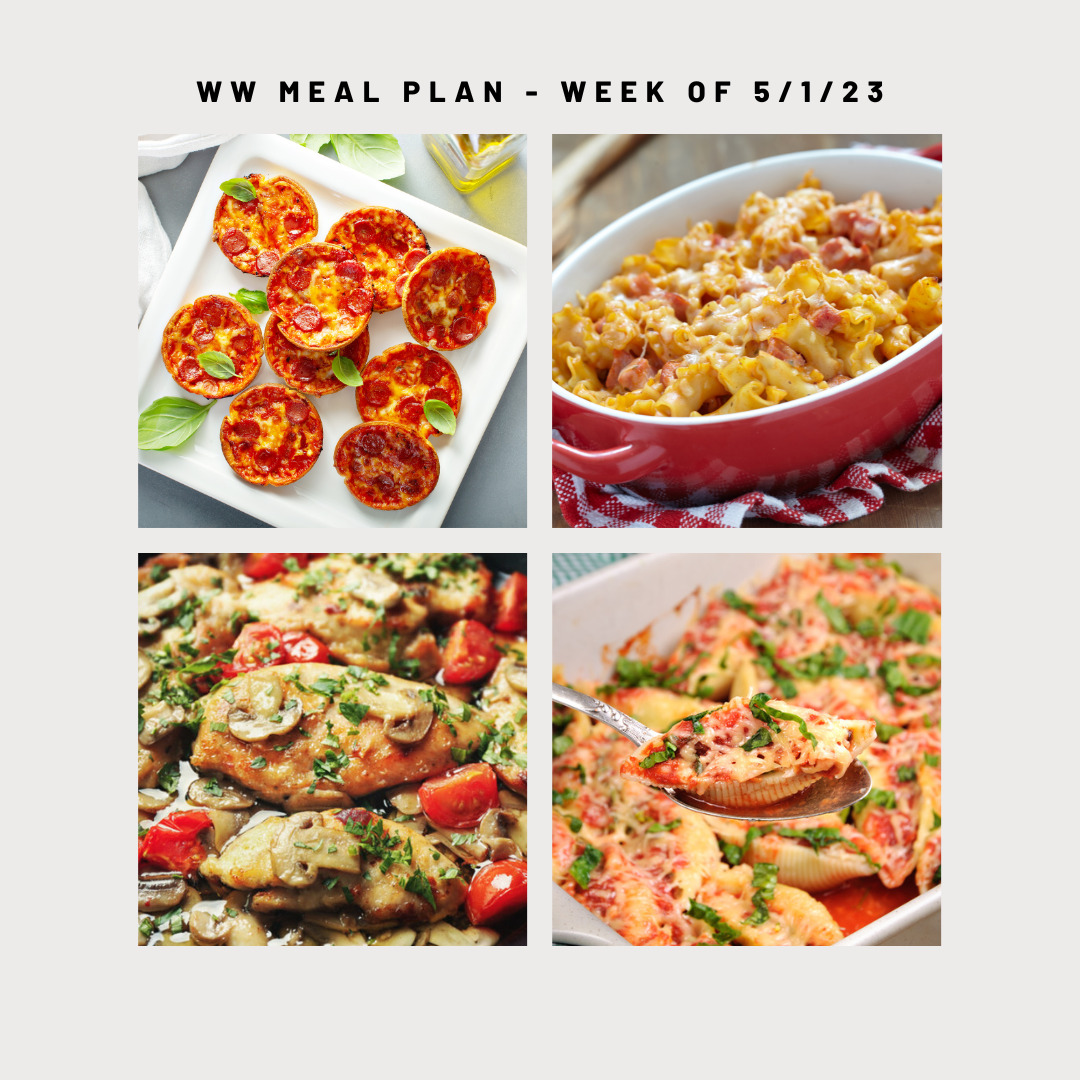 Healthy Weekly Meal Plan with Recipes for the Week of 5/1/23
