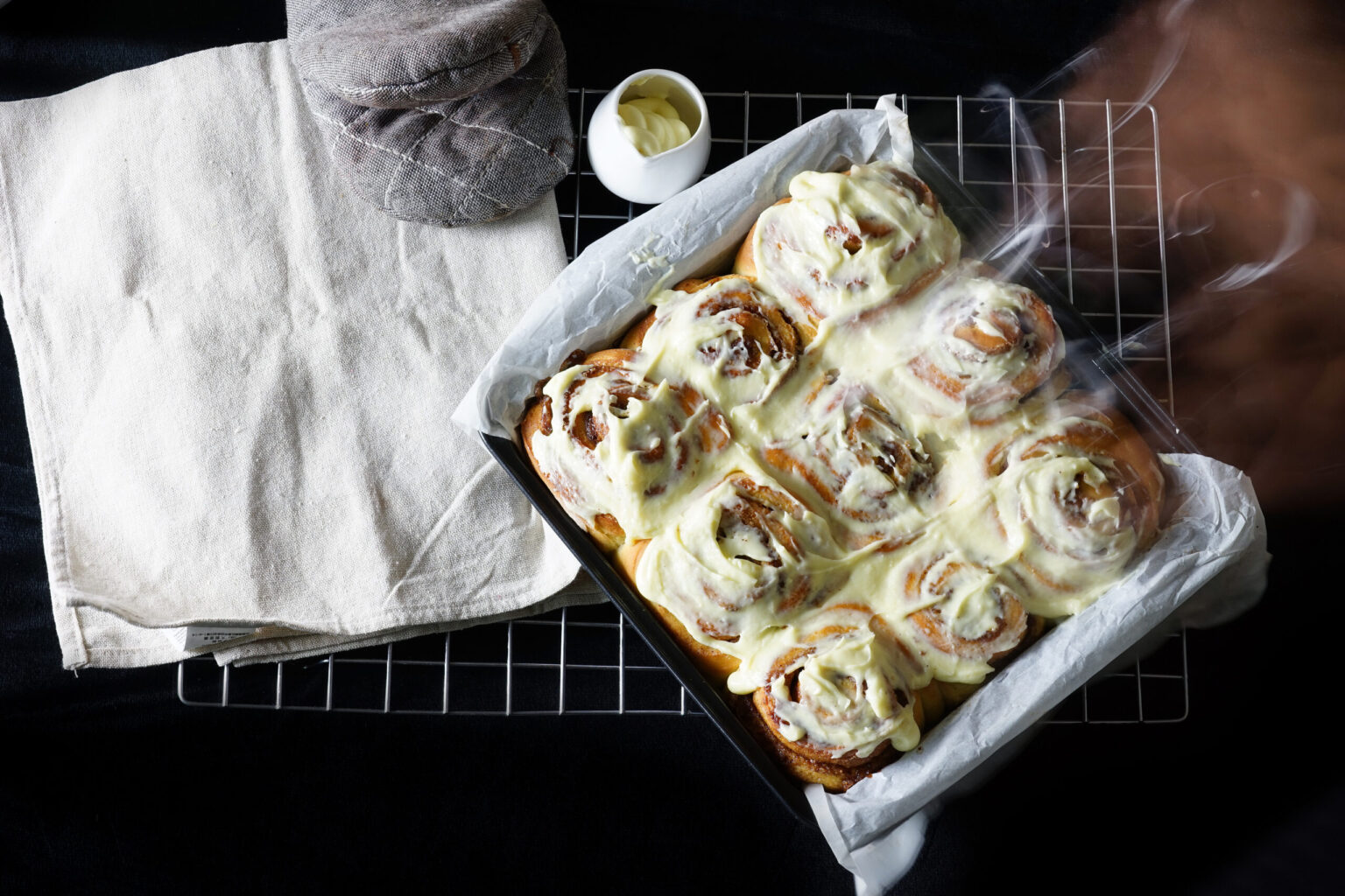 Homemade Cinnamon Rolls in the Bread Machine | Christmas Morning Breakfast