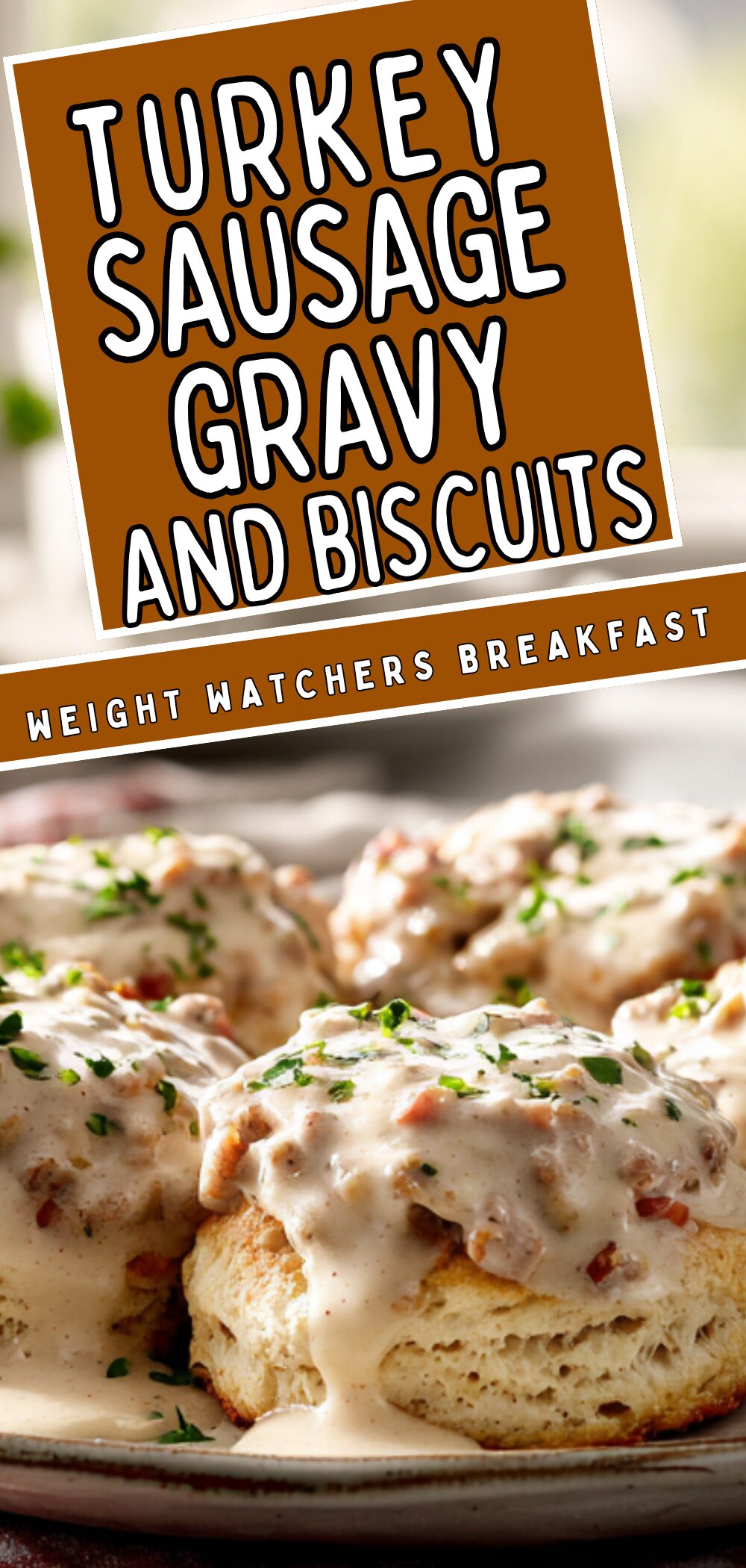 Homemade Easy Turkey Sausage Gravy and Biscuits Recipe