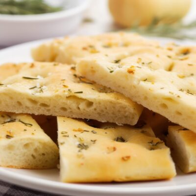 Easy No Knead Focaccia Bread With Rosemary Healthy Bread Recipe