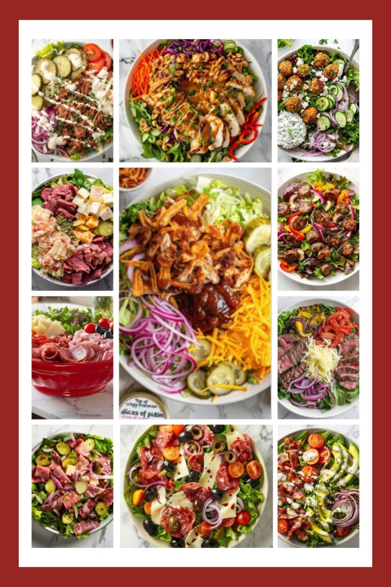 25 Sub in a Tub Salad Bowls (No Bread Lunch Ideas for Summer)