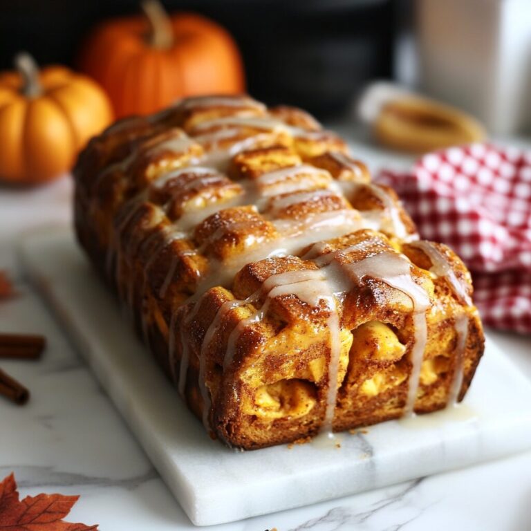 Pumpkin Spice Pull-Apart Bread with Cream Cheese Filling – Pumpkin & Fall Baking