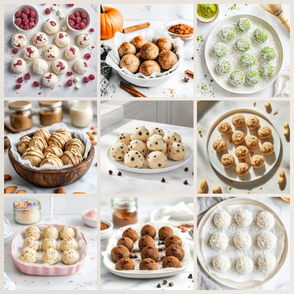 10 Delicious No-Bake High-Protein Snacks | Easy Keto & Low-Carb Treats