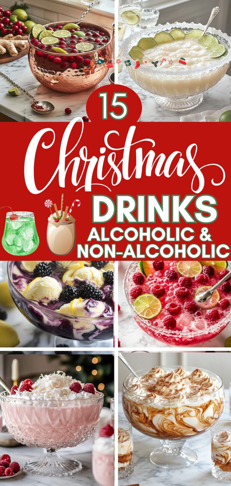 Best Christmas Drinks for Holiday Parties | Festive Alcoholic & Non ...
