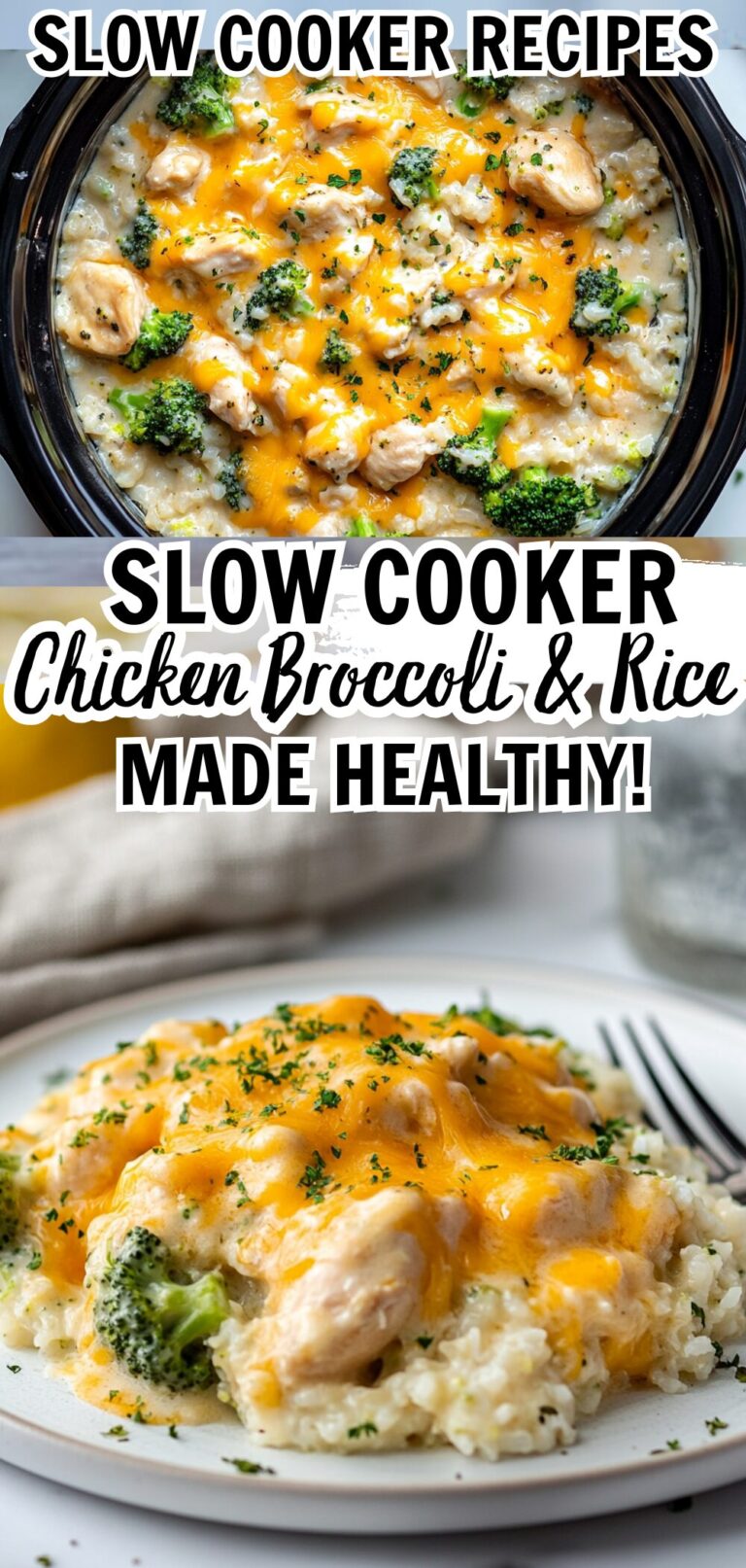 Slow Cooker Chicken, Broccoli & Rice Casserole | Slow Cooker Recipes