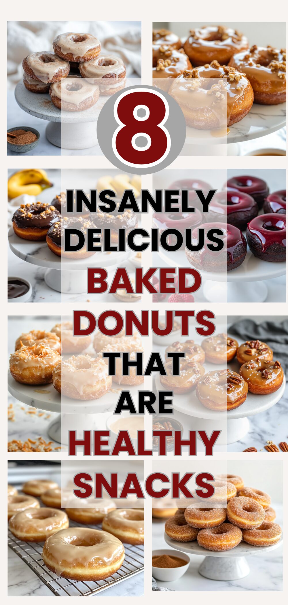 8 Insanely Delicious Healthy Baked Donuts You Won’t Believe Are Guilt-Free!