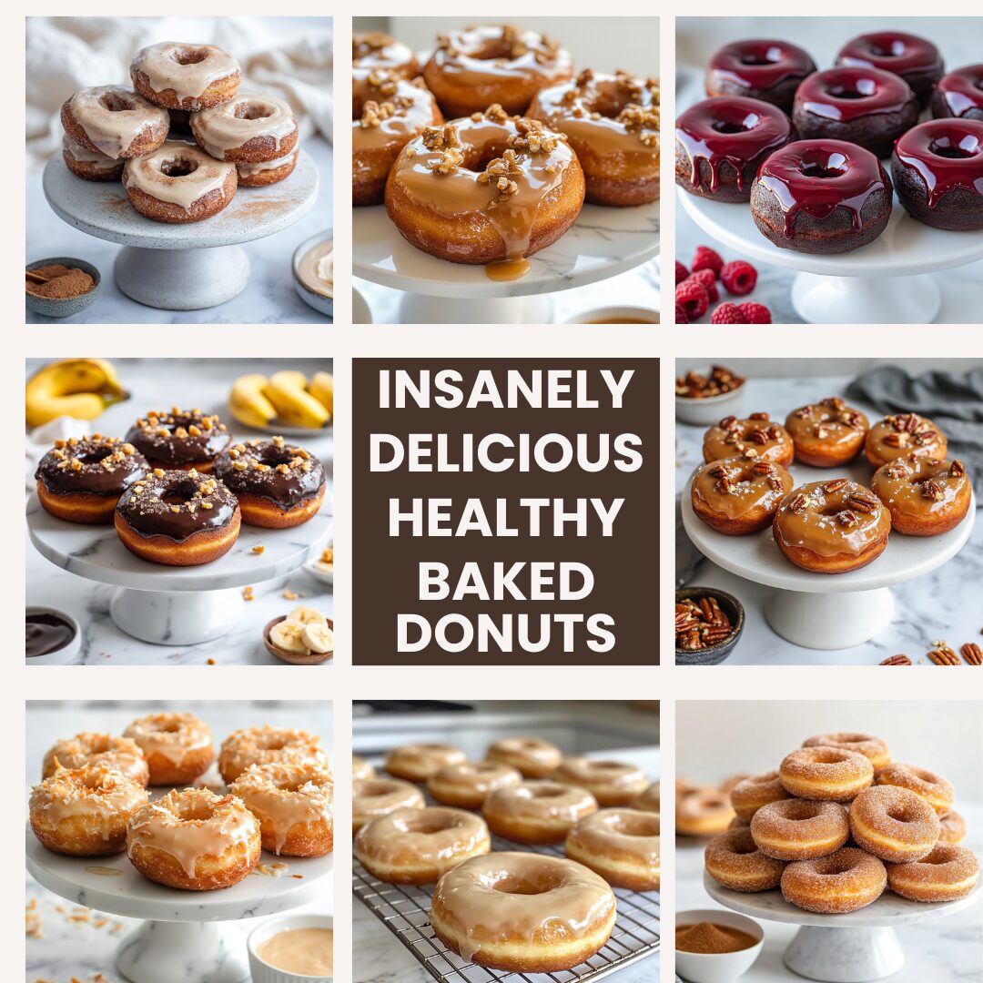 8 Insanely Delicious Healthy Baked Donuts You Won’t Believe Are Guilt-Free!